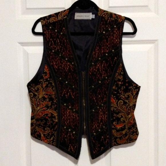 Howard Wolf | Jackets & Coats | Vintage Howard Wolf Zippered Vest Size ...